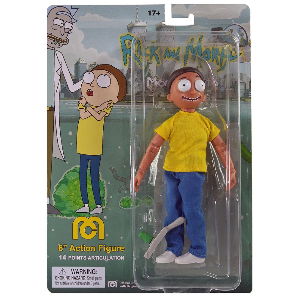 Morty Smith 8-Inch Rick and Morty Action Figure by Mego - RetroFestive.ca