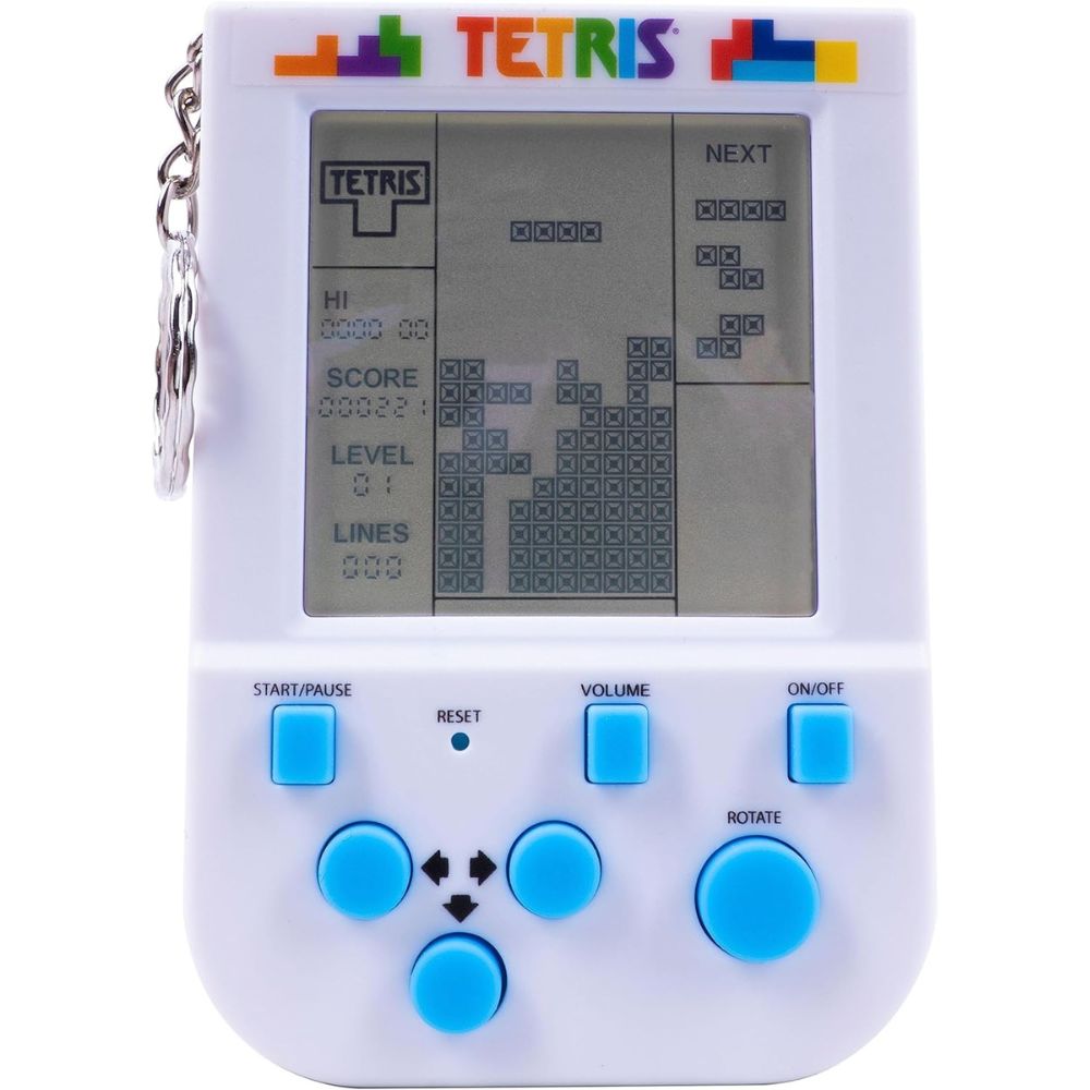 Tetris Arcade Game Keyring - RetroFestive.ca