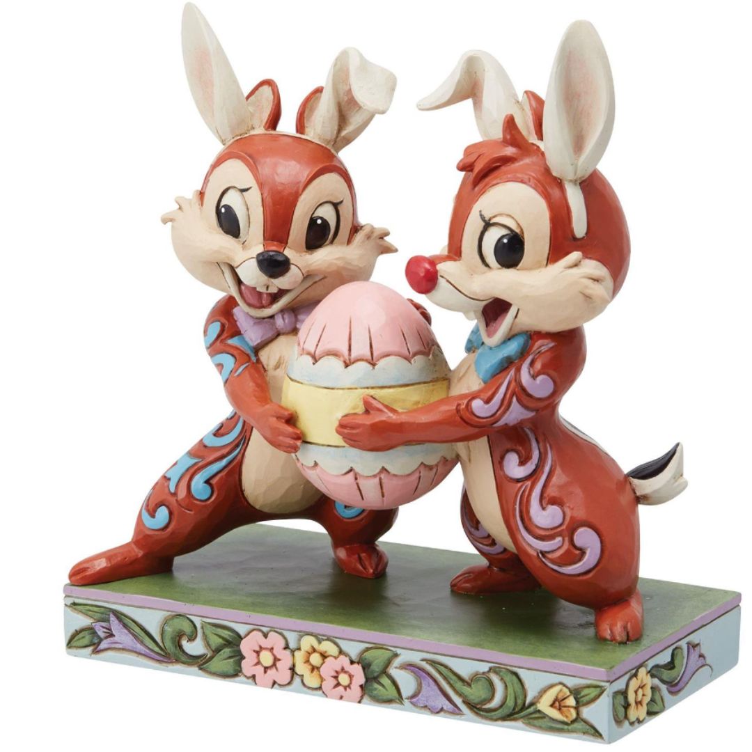 Chip 'n Dale Easter Figure by Jim Shore - RetroFestive.ca