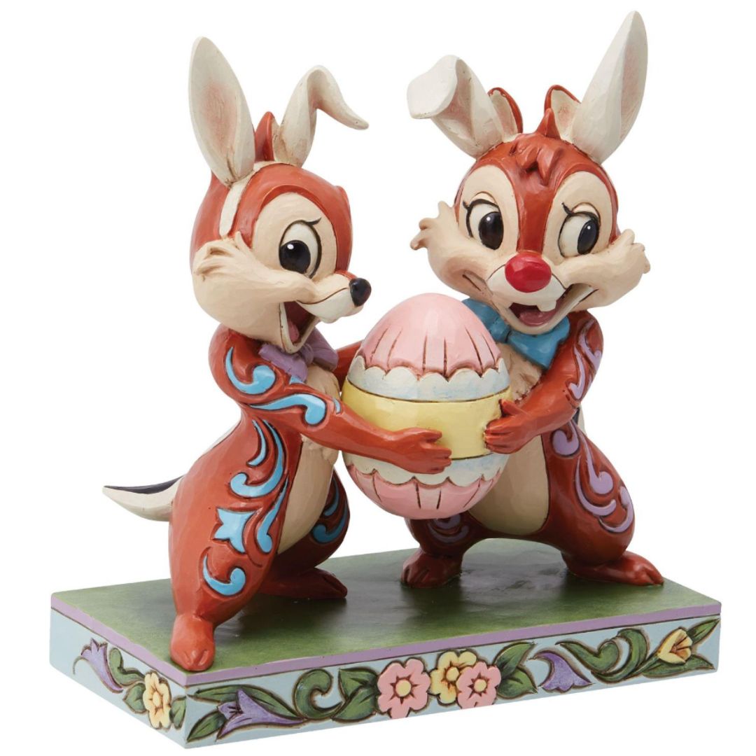 Chip 'n Dale Easter Figure by Jim Shore - RetroFestive.ca