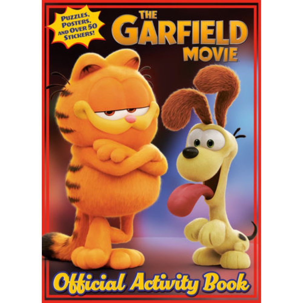 The Garfield Movie - Official Activity Book - RetroFestive.ca