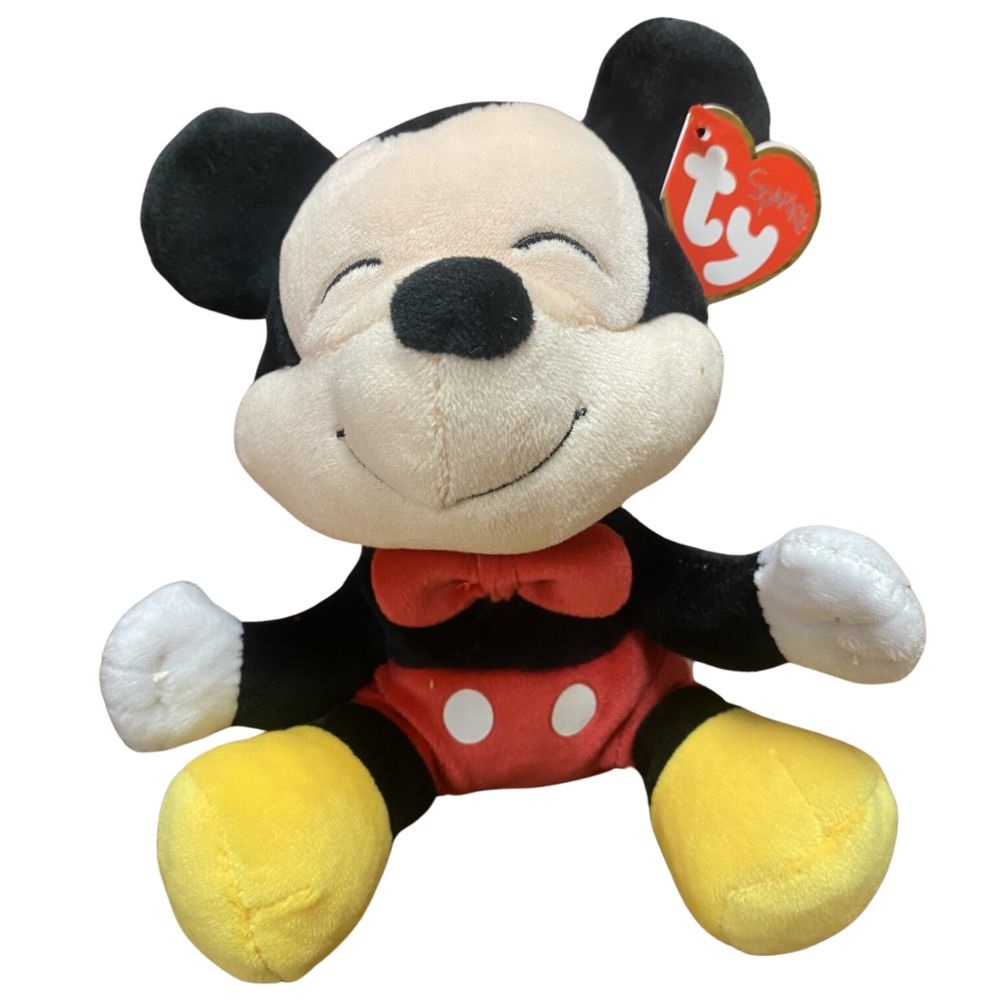 Mickey Mouse Sparkle Plush by Ty - RetroFestive.ca