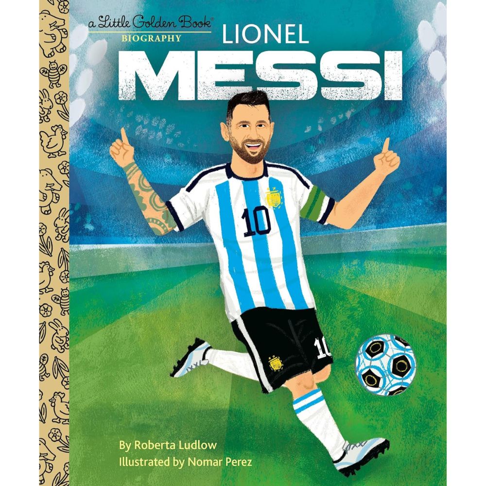 Lionel Messi: A Little Golden Book Biography - RetroFestive.ca
