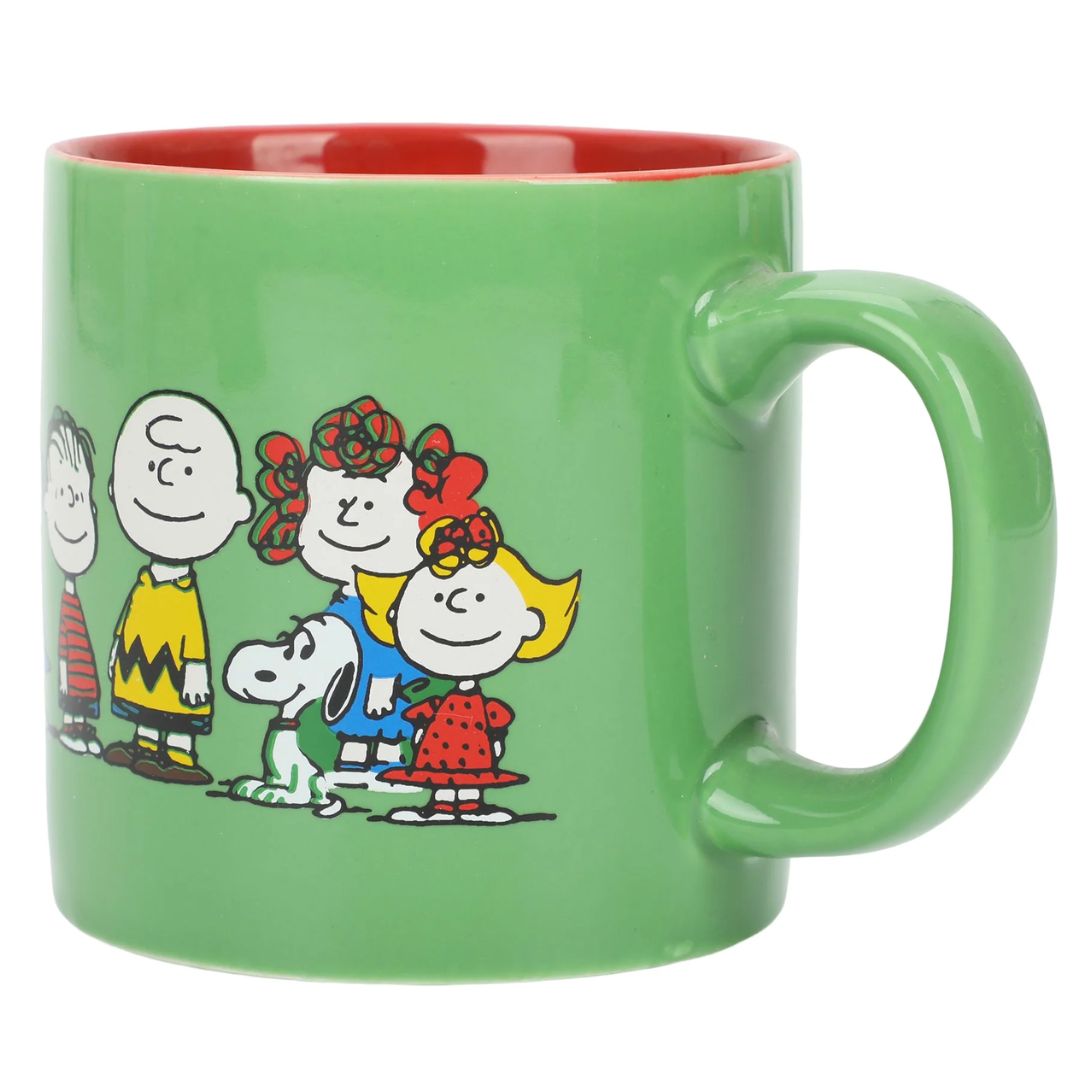 Classic Peanuts Merry Christmas 20oz Ceramic Mug - RetroFestive.ca