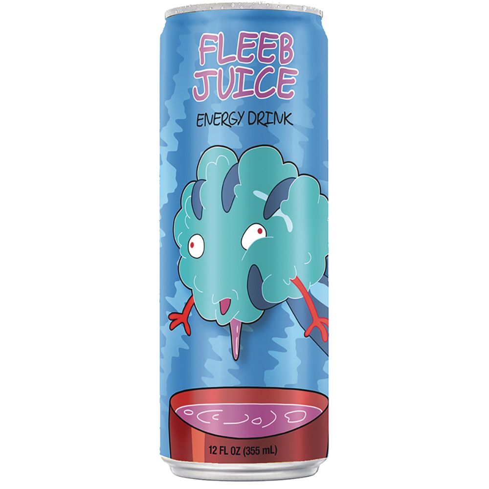 Rick and Morty's Fleeb Juice Energy Drink - RetroFestive.ca