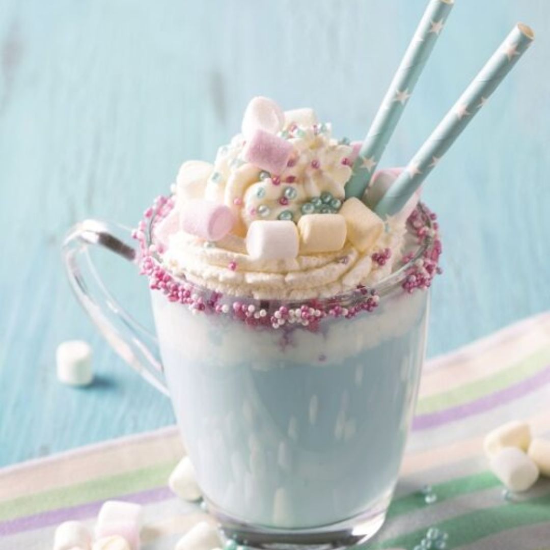 Amusing Animals Yeti Blue Colour Changing Hot Chocolate - RetroFestive.ca