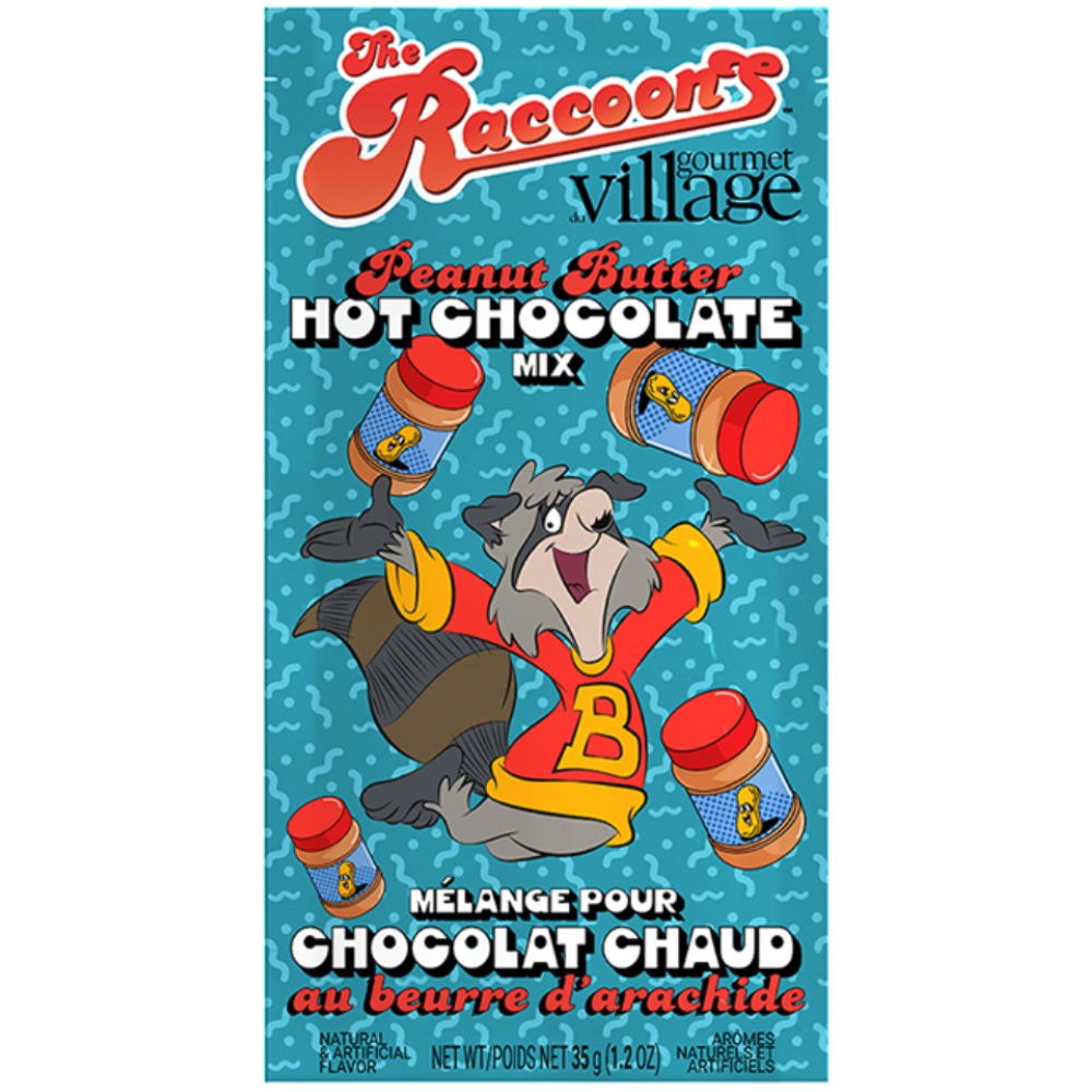 The Raccoon's Hot Chocolate - Bert's Peanut Butter - RetroFestive.ca