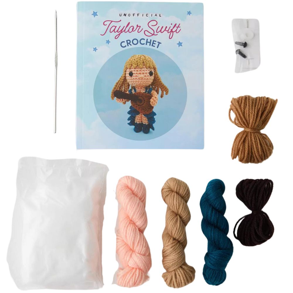 Unofficial Taylor Swift Crochet Kit - RetroFestive.ca