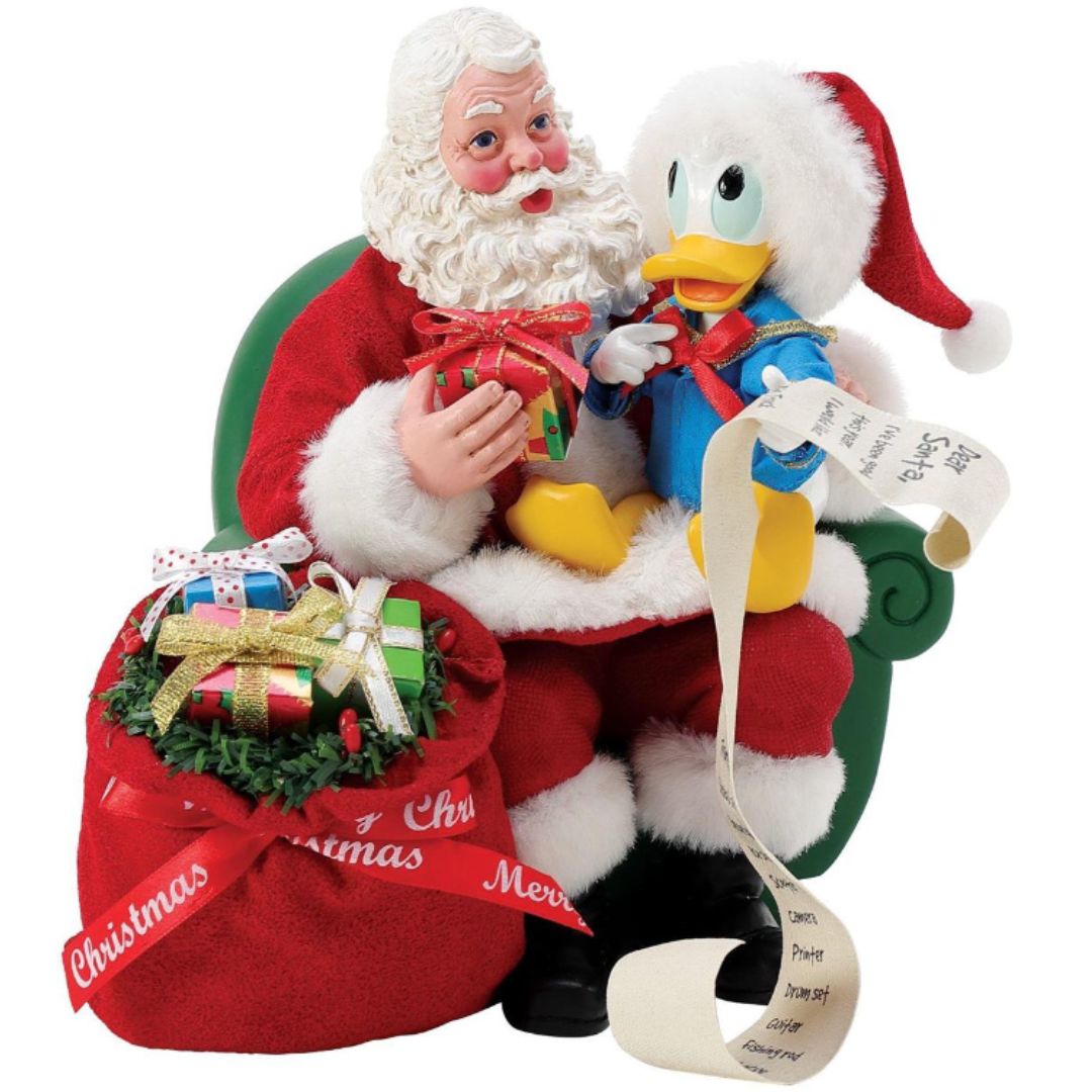 Donald's Looong List Figure by Possible Dreams - RetroFestive.ca