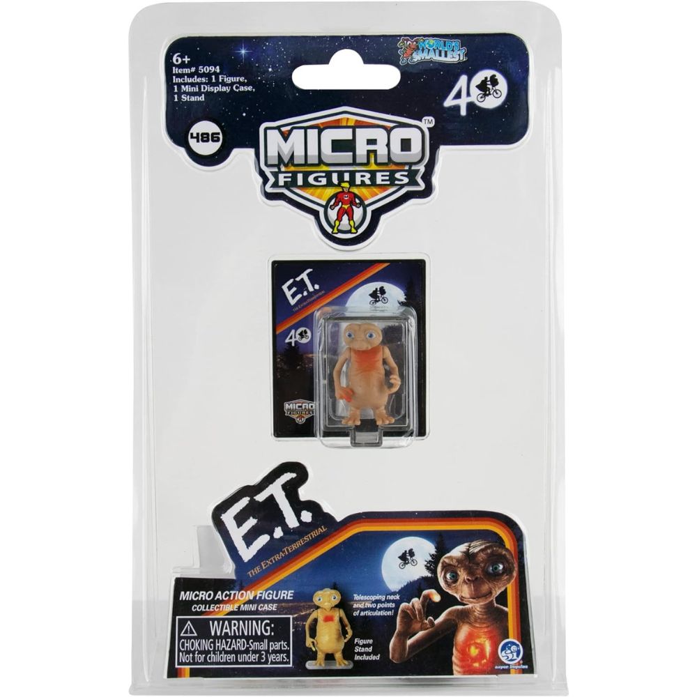 World's Smallest Micro Figures - ET - RetroFestive.ca