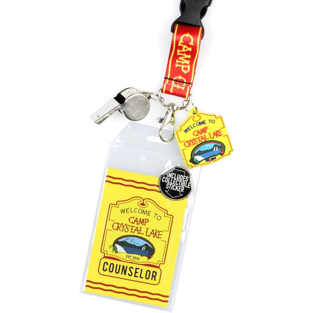 Friday the 13th Camp Crystal Lake Counselor Lanyard - RetroFestive.ca