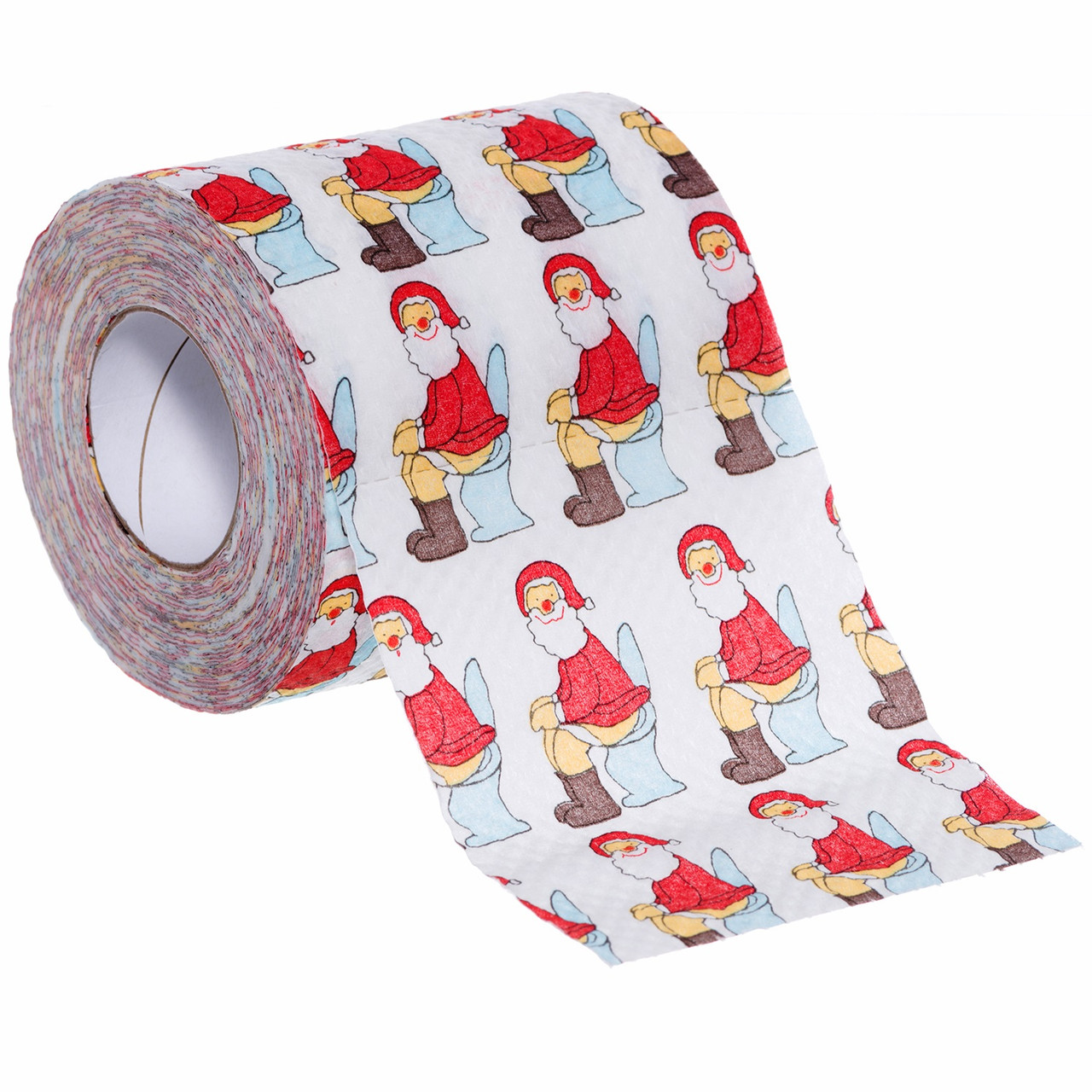 Santa On The Toilet Toilet Paper - RetroFestive.ca