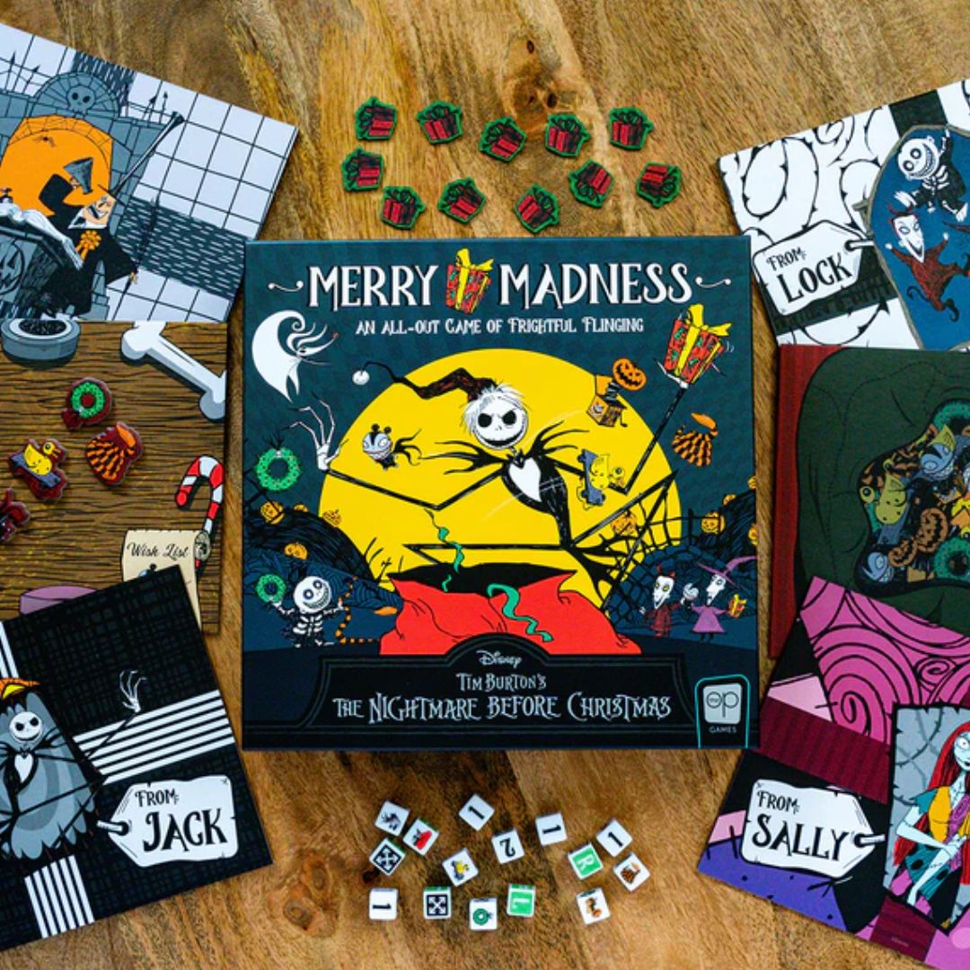 Disney Nightmare Before Christmas Merry Madness Game - RetroFestive.ca