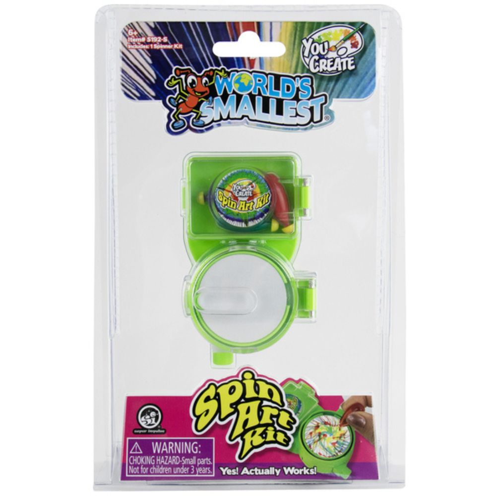 World's Smallest - You Create: Spin Art - RetroFestive.ca