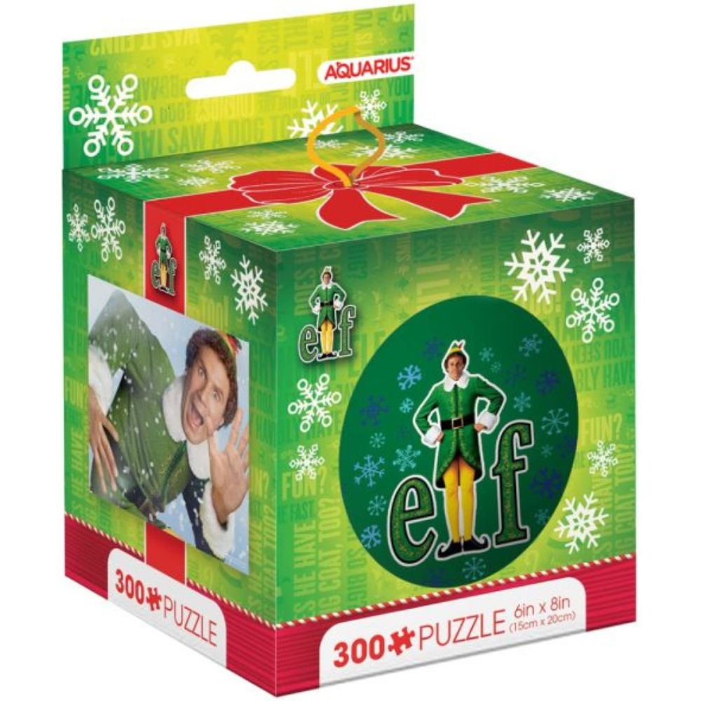 Elf Jigsaw Puzzle in Ornament Ball - RetroFestive.ca
