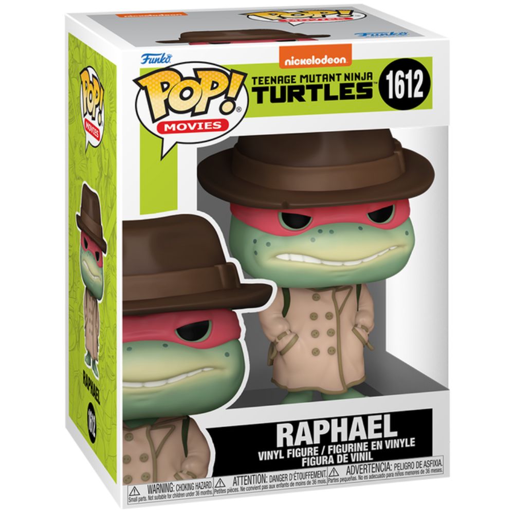 Pop! Movies: Teenage Mutant Ninja Turtles - Raphael With Coat And Hat ...