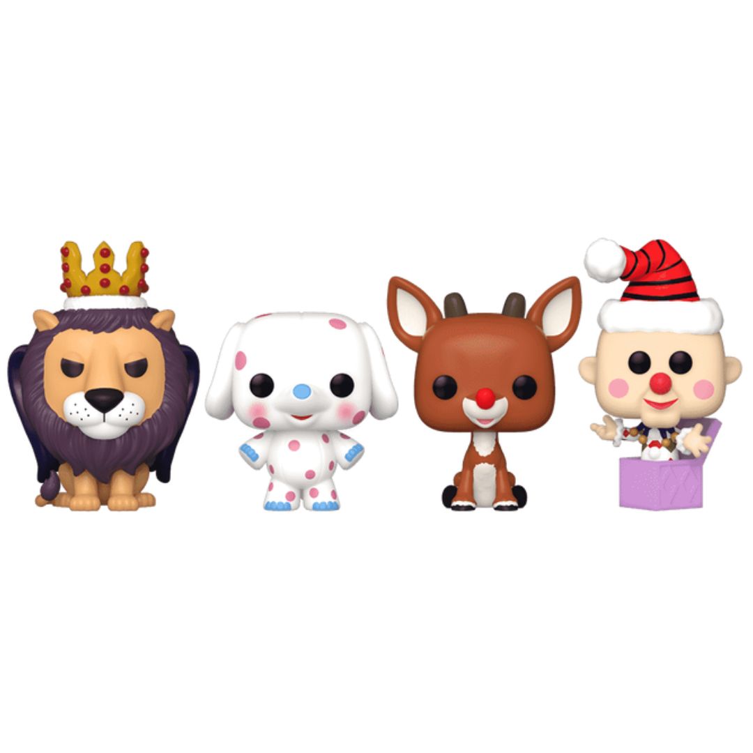 Pocket Pop! Christmas Tree Box: Rudolph & Friends Holiday 4-Pack ...