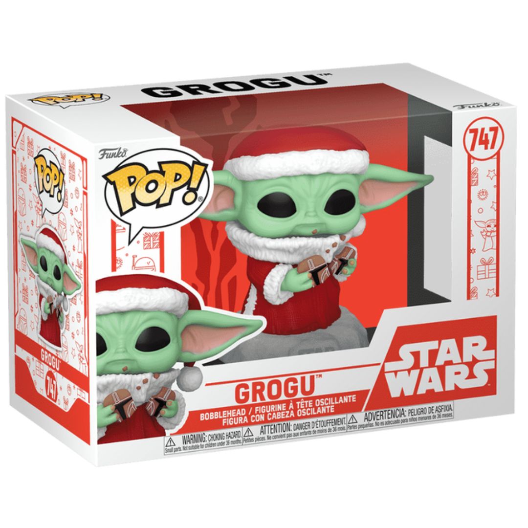 Pop! Star Wars: Holiday Grogu with Cookie - RetroFestive.ca