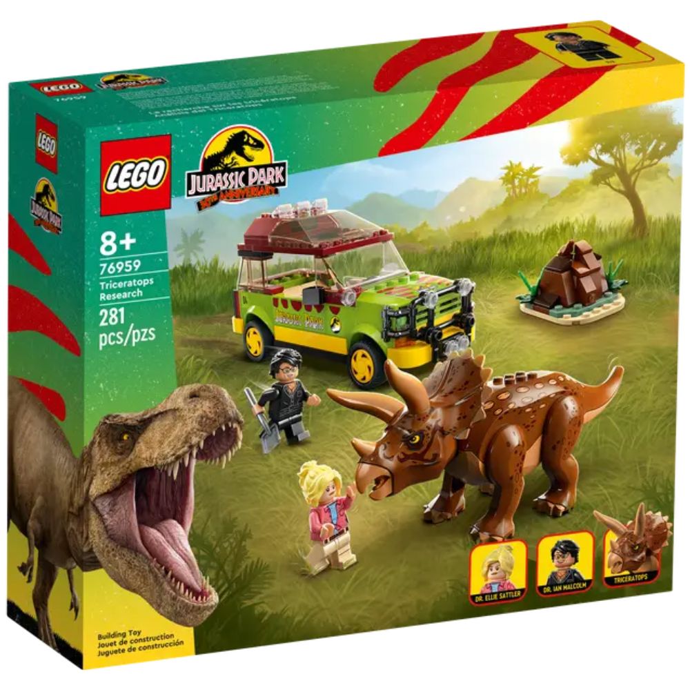 LEGO Jurassic Park: Triceratops Research - RetroFestive.ca