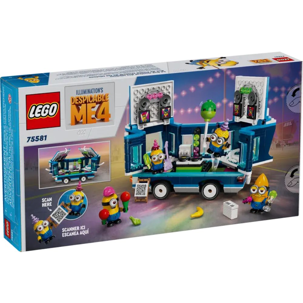 LEGO Despicable Me 4: Minions Music Party Bus - RetroFestive.ca