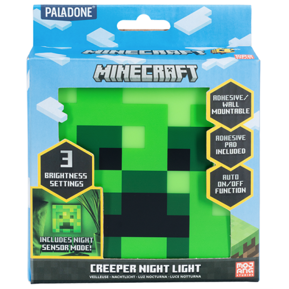 Minecraft Creeper Night Light Canada | RetroFestive.ca