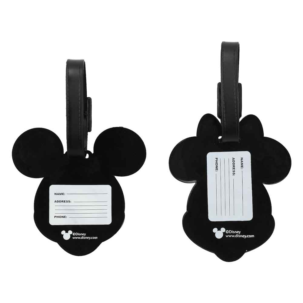 Disney - Mickey & Minnie Twin Pack Luggage Tags 2 Pack Canada ...