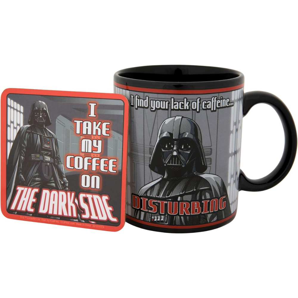 Star Wars Darth Vader Mug & Coaster Canada | RetroFestive.ca