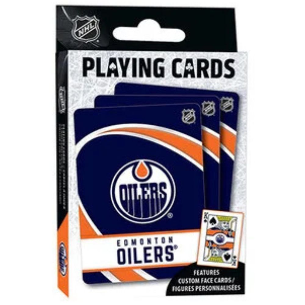 NHL Playing Cards - Edmonton Oilers - RetroFestive.ca