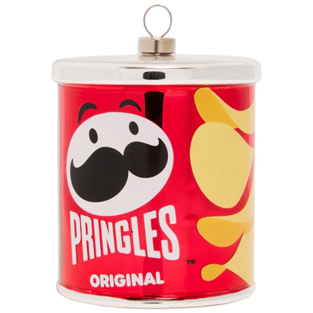 All That and a Can of Chips Pringles Glass Ornament - RetroFestive.ca