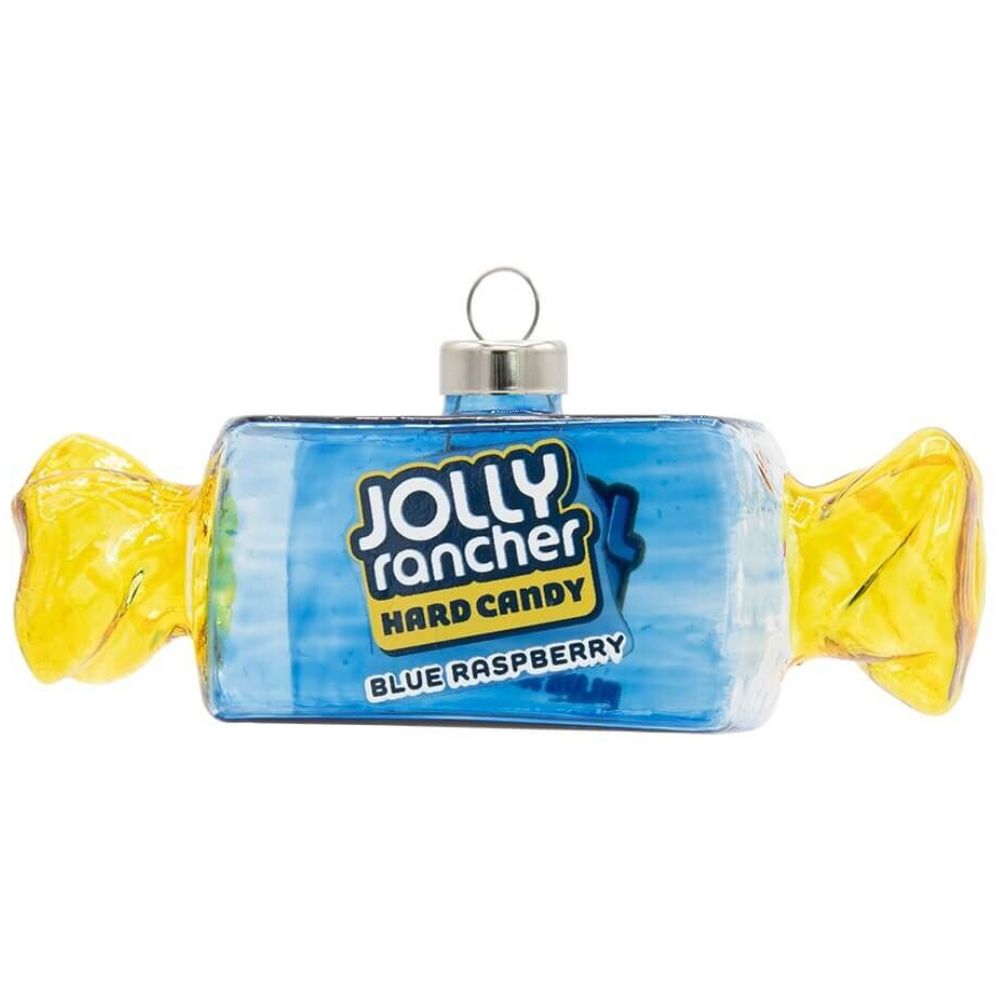 Blue Raspberry Jolly Rancher Glass Christmas Ornament - RetroFestive.ca