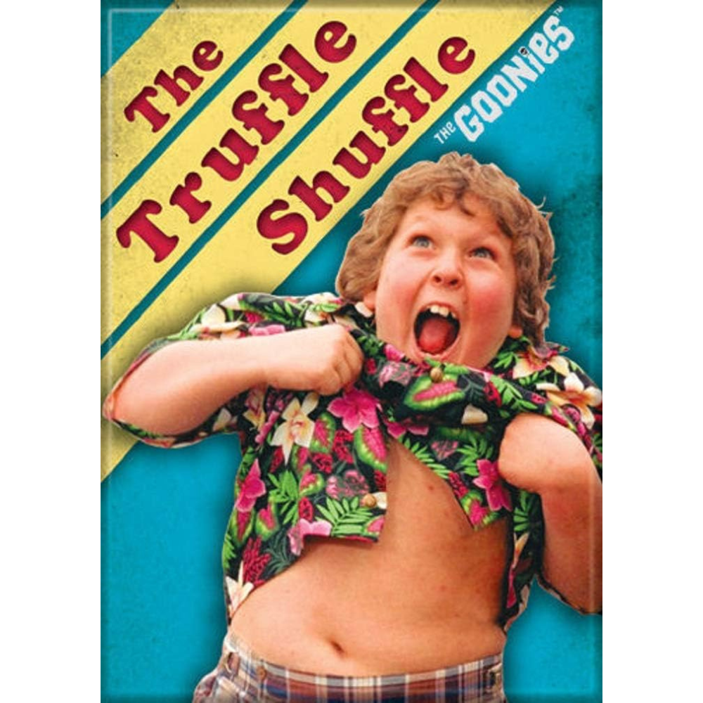 The Goonies Truffle Shuffle Fridge Magnet Canada | RetroFestive.ca