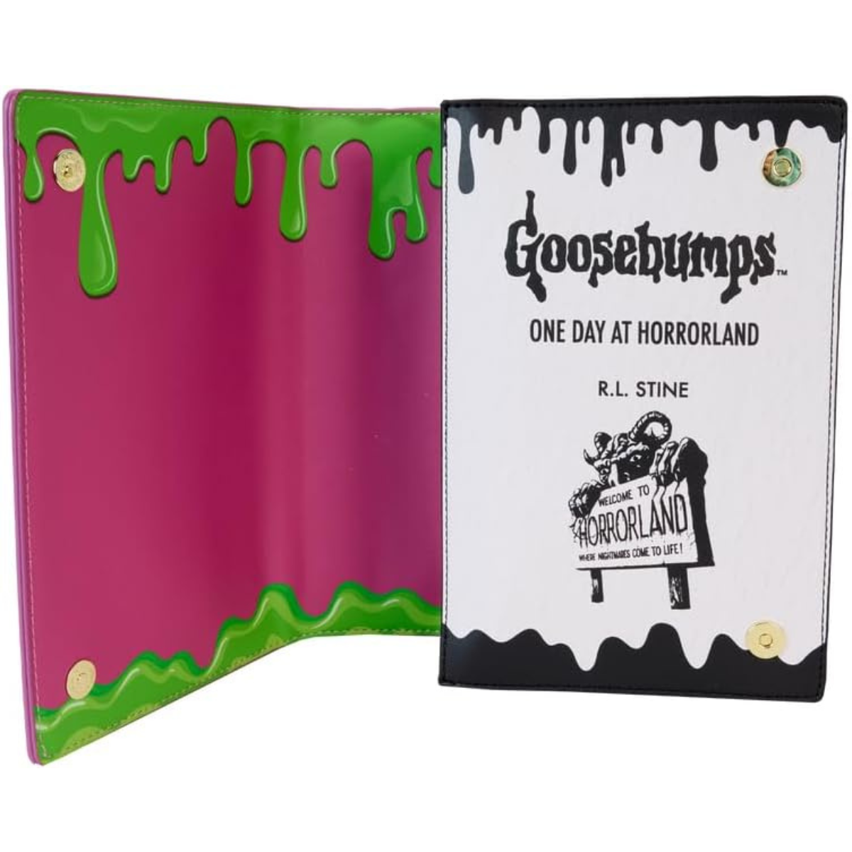 Goosebumps Welcome to Horrorland Book Crossbody Bag by Loungefly Canada ...