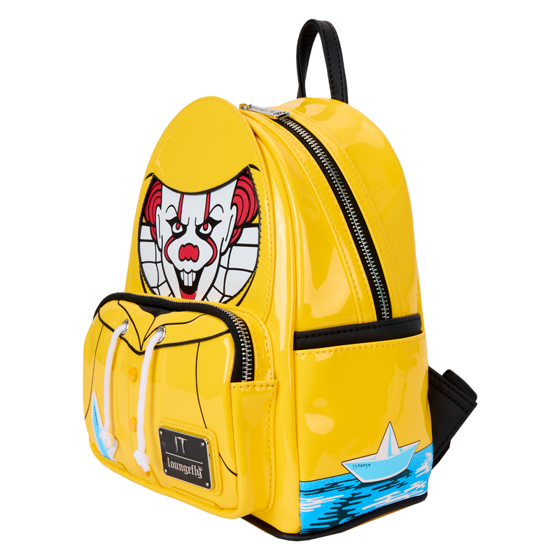 IT Pennywise Raincoat Mini Backpack by Loungefly Canada | RetroFestive.ca