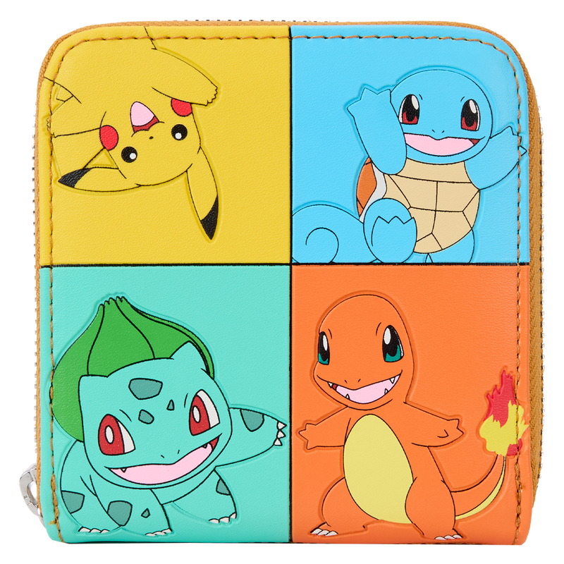 Pokémon Colour Block Wallet by Loungefly Canada | RetroFestive.ca
