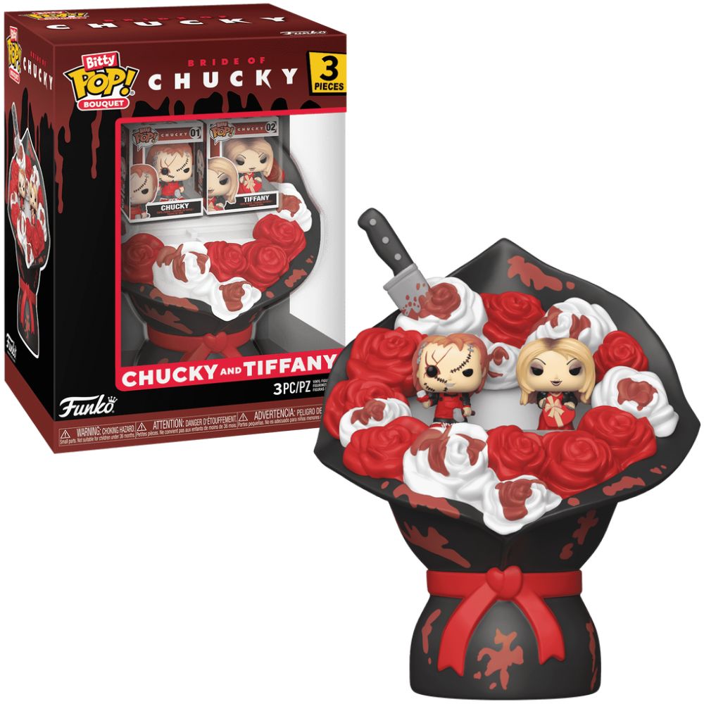 Bitty Pop! Valentines Day Bouquet: Chucky & Tiffany 2-Pack ...