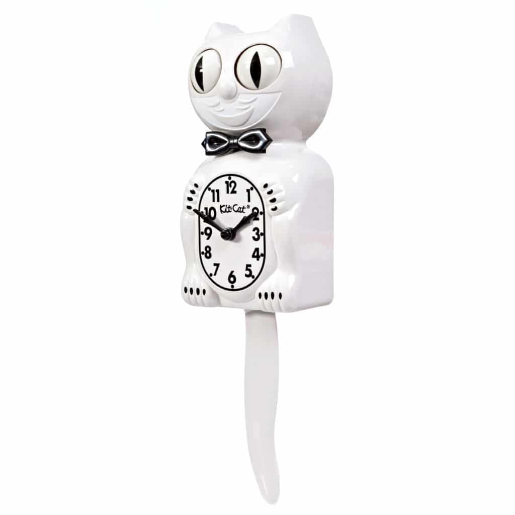 White Gentleman Original Kit-Cat Clock| RetroFestive.ca