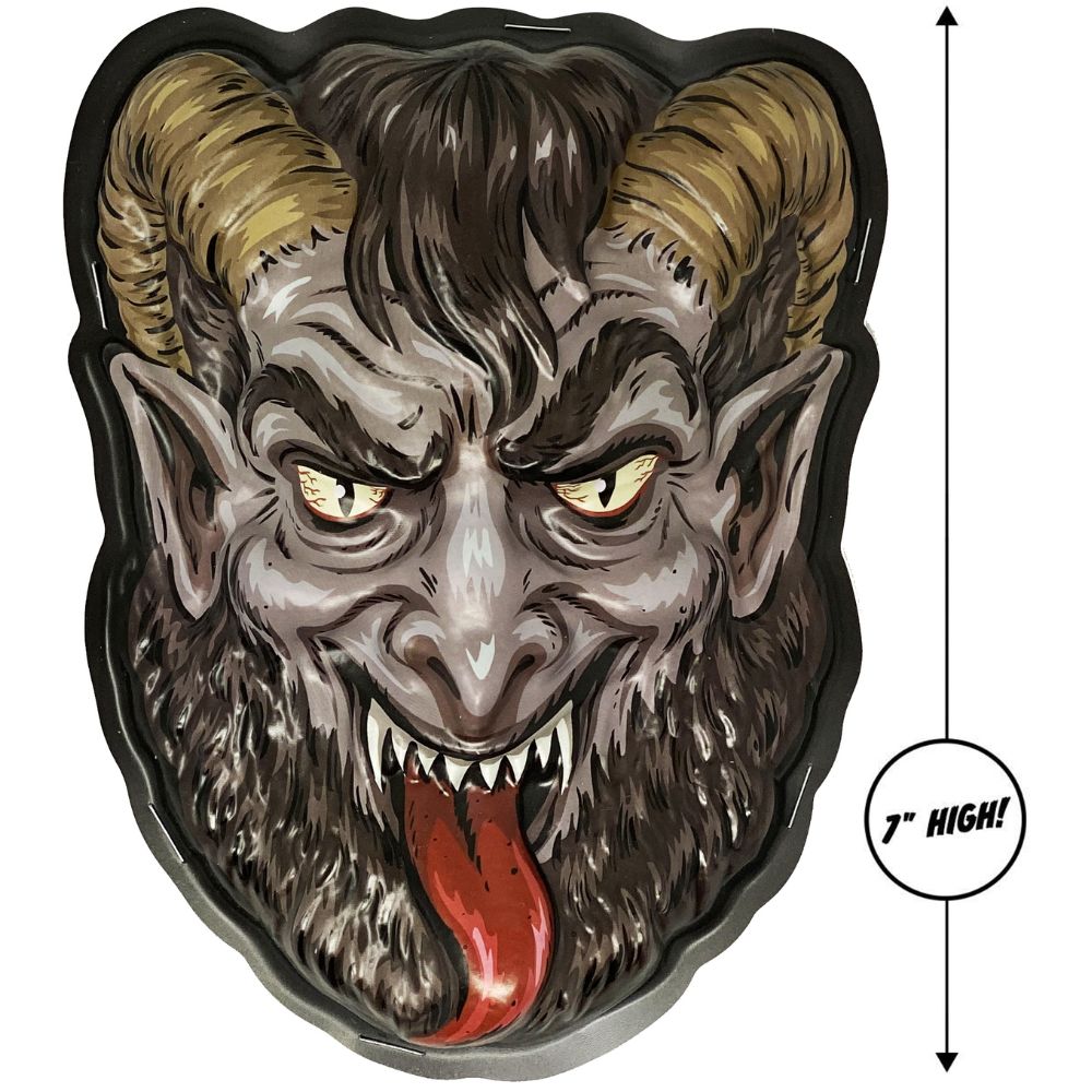 Cruddy Christmas Krampus Mini Monster Decoration - RetroFestive.ca