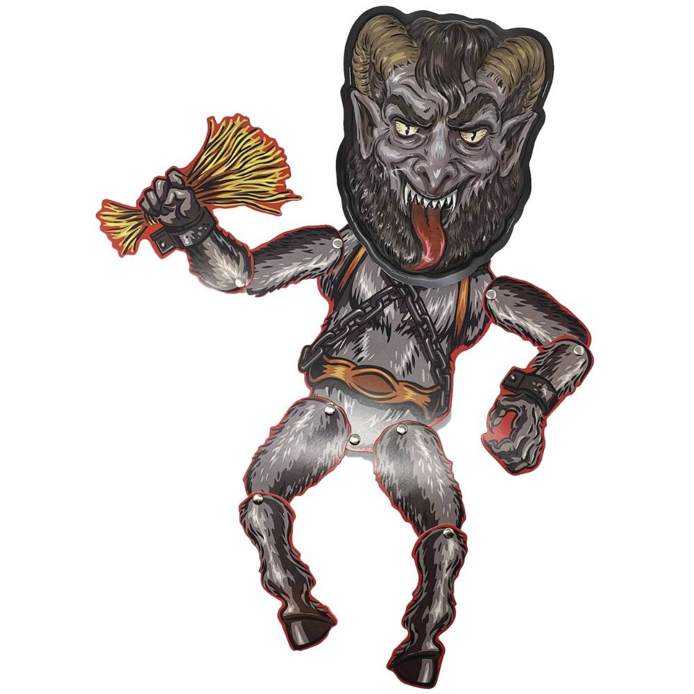 Cruddy Christmas Krampus Mini Monster Decoration - RetroFestive.ca