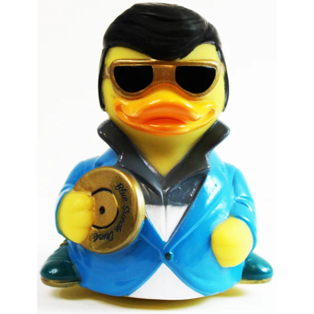 CelebriDucks: Blue Suede Duck - Tribute to Elvis Rubber Duck ...