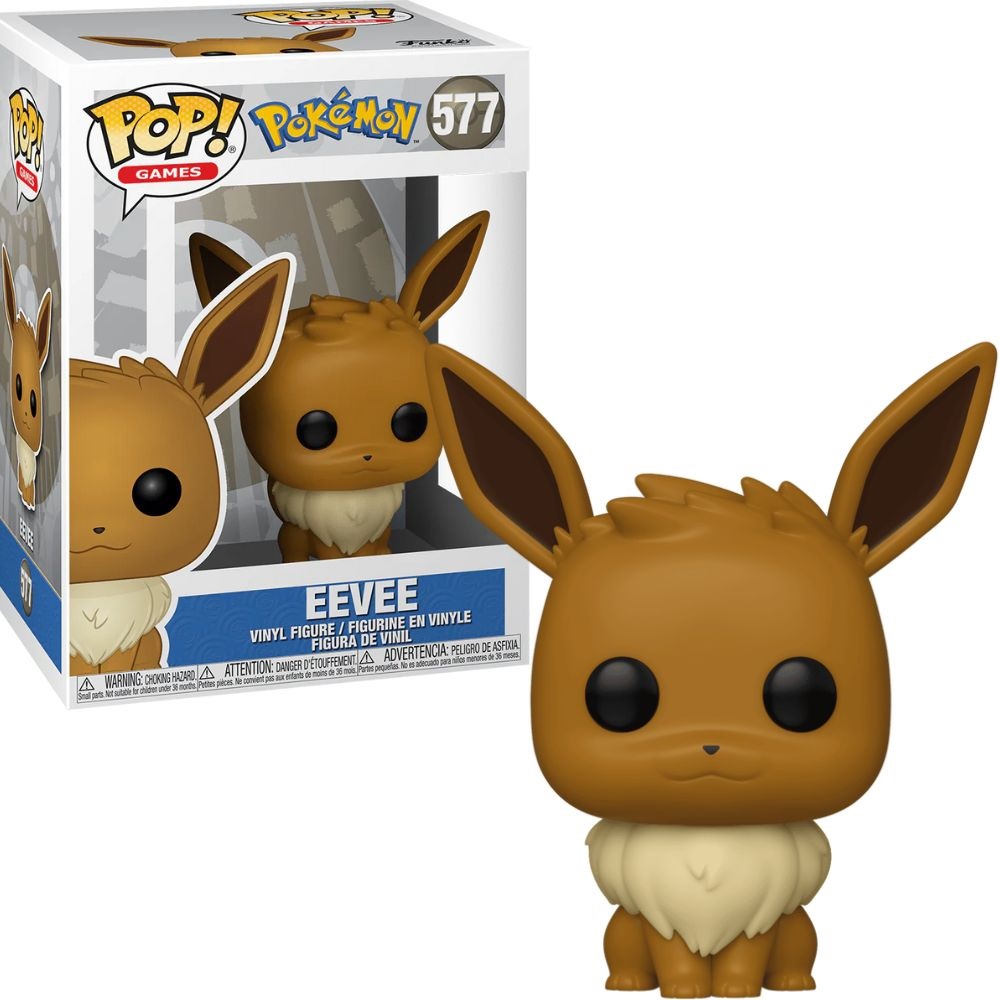 Pop! Pokémon: Eevee Sitting Vinyl Figure by Funko (577) - RetroFestive.ca