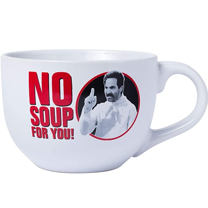 Seinfeld Soup Mug Featuring The Soup Nazi Retrofestive Ca