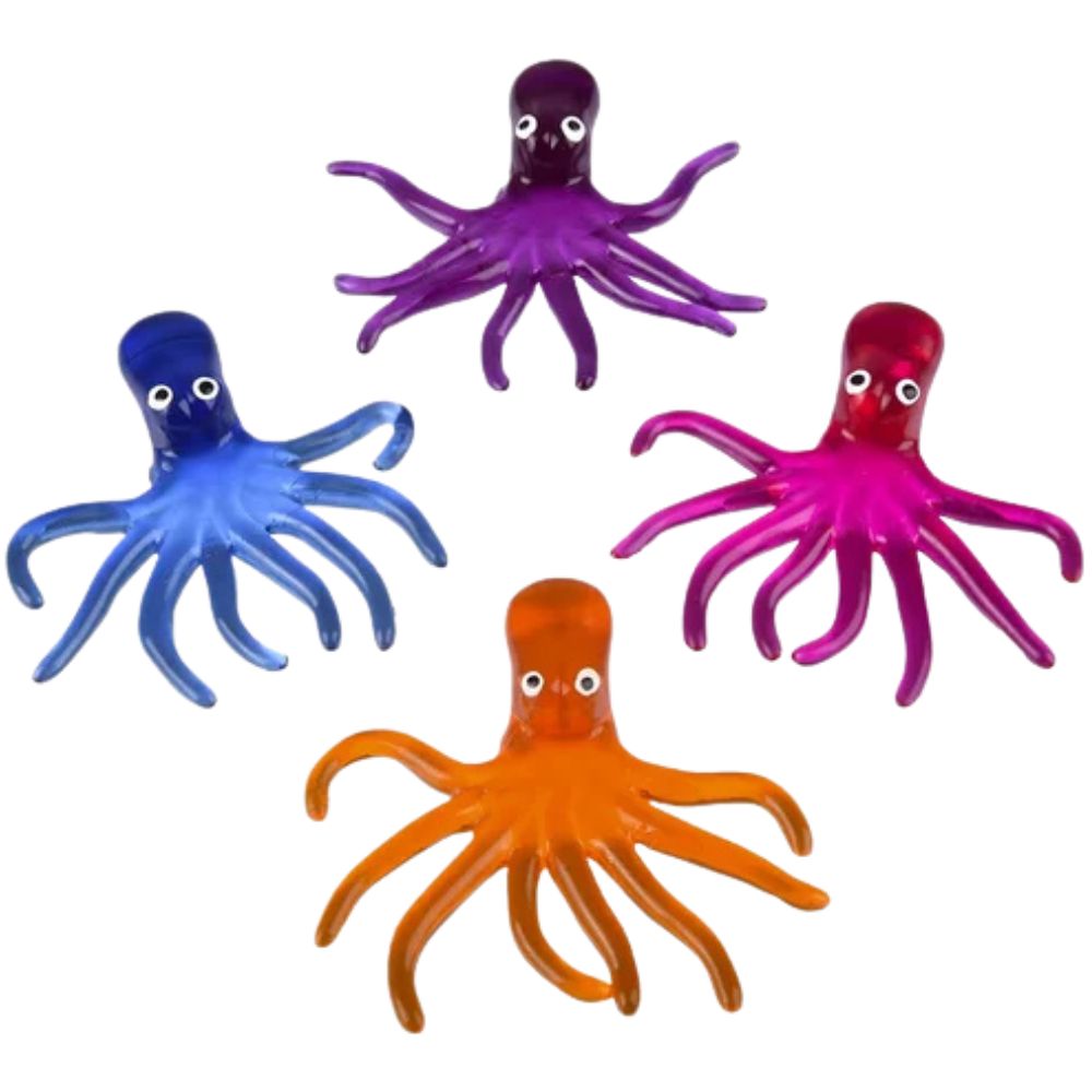 Sticky Stretch Octopus - RetroFestive.ca