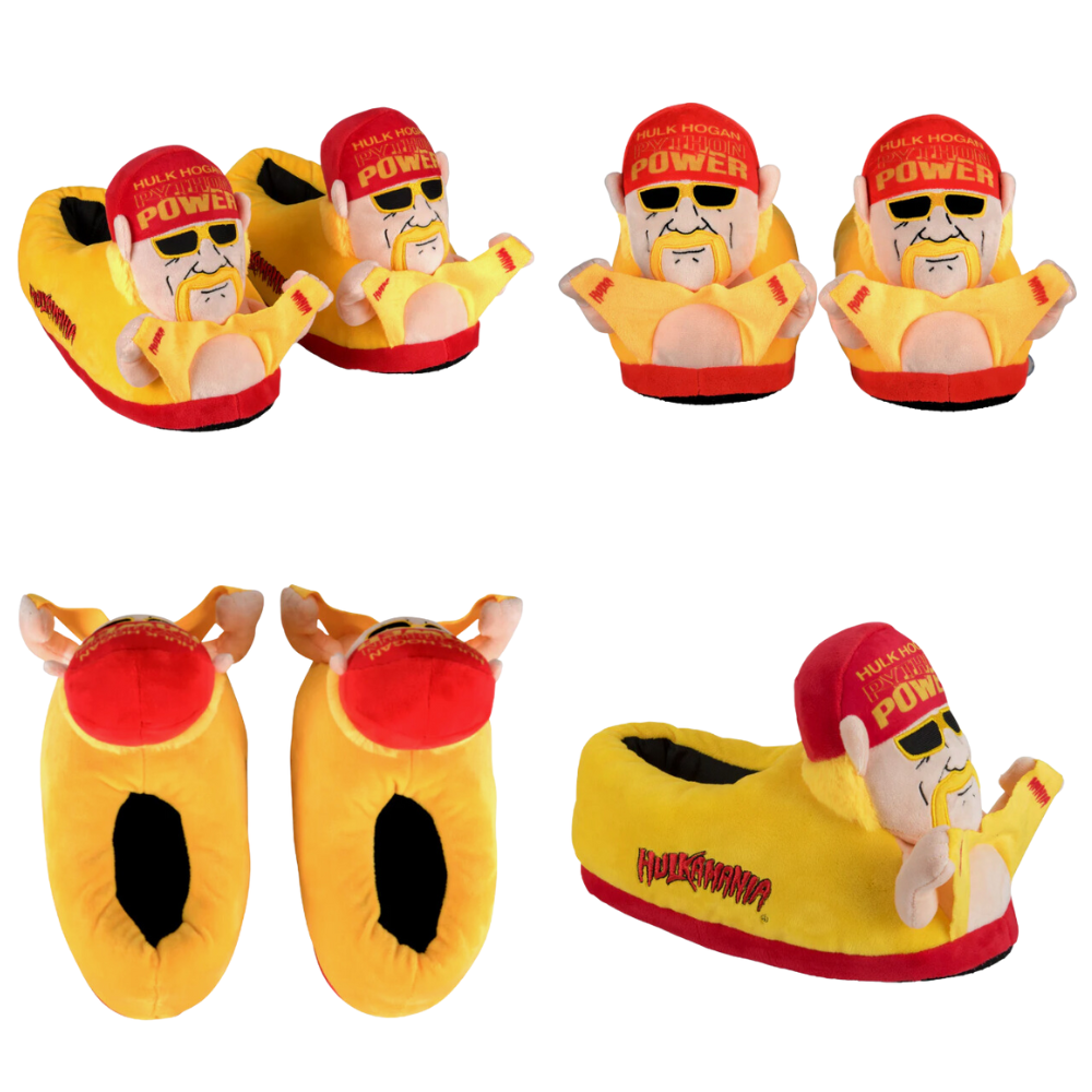 Hulk Hogan 3D Slippers Canada | RetroFestive.ca