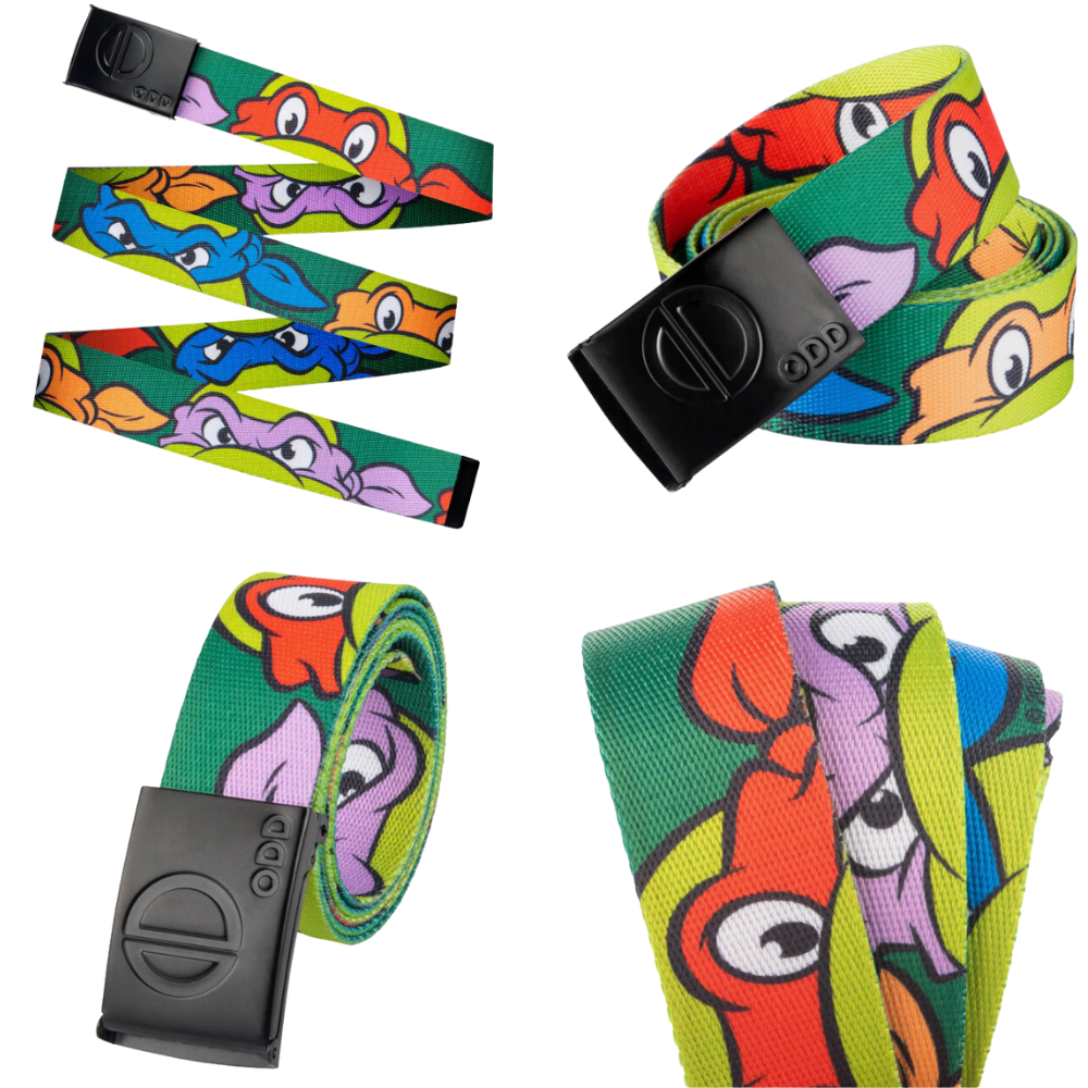 TMNT Turtles Boys Belt by Odd Sox Canada | RetroFestive.ca