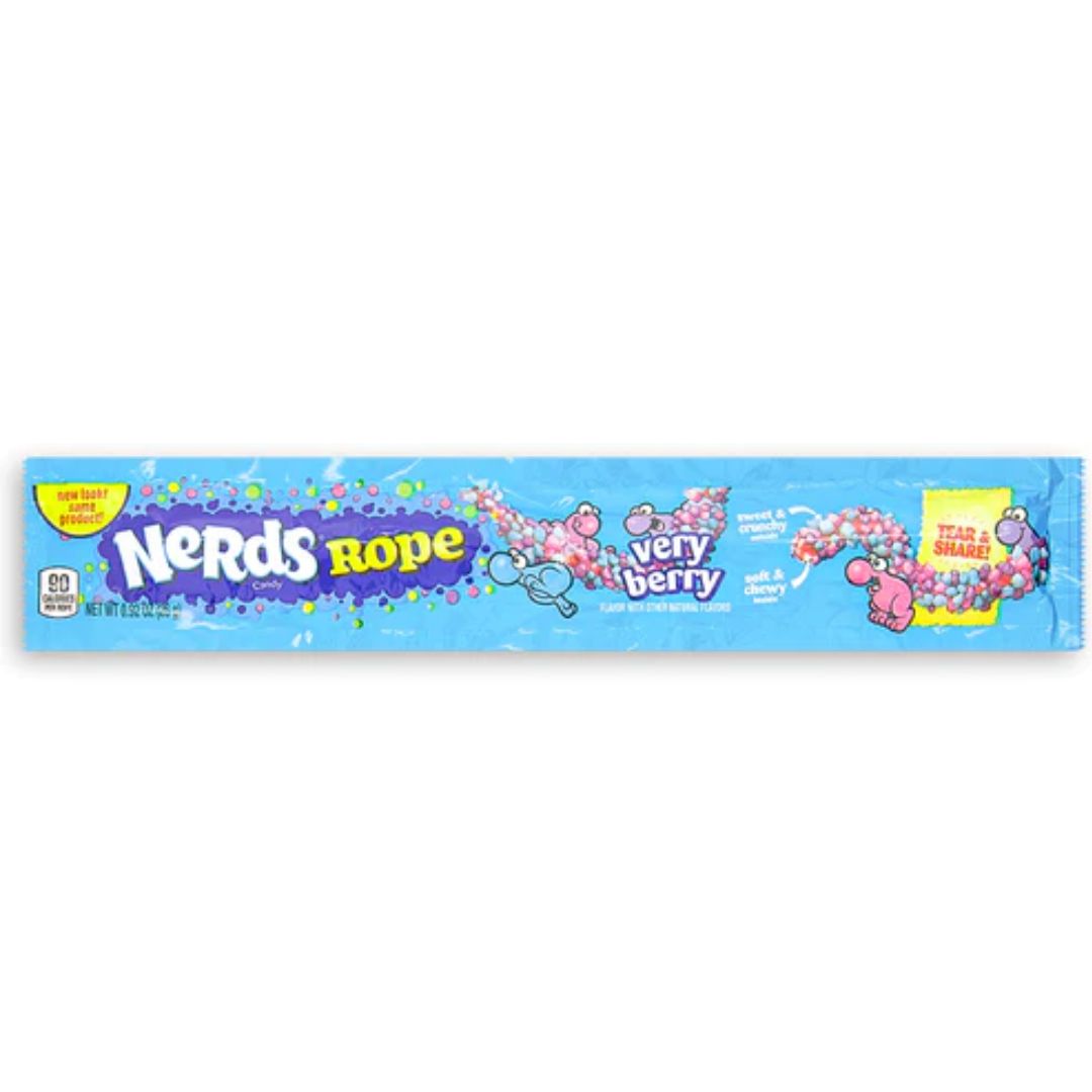 Wonka Nerds Very Rope - Very Berry - RetroFestive.ca