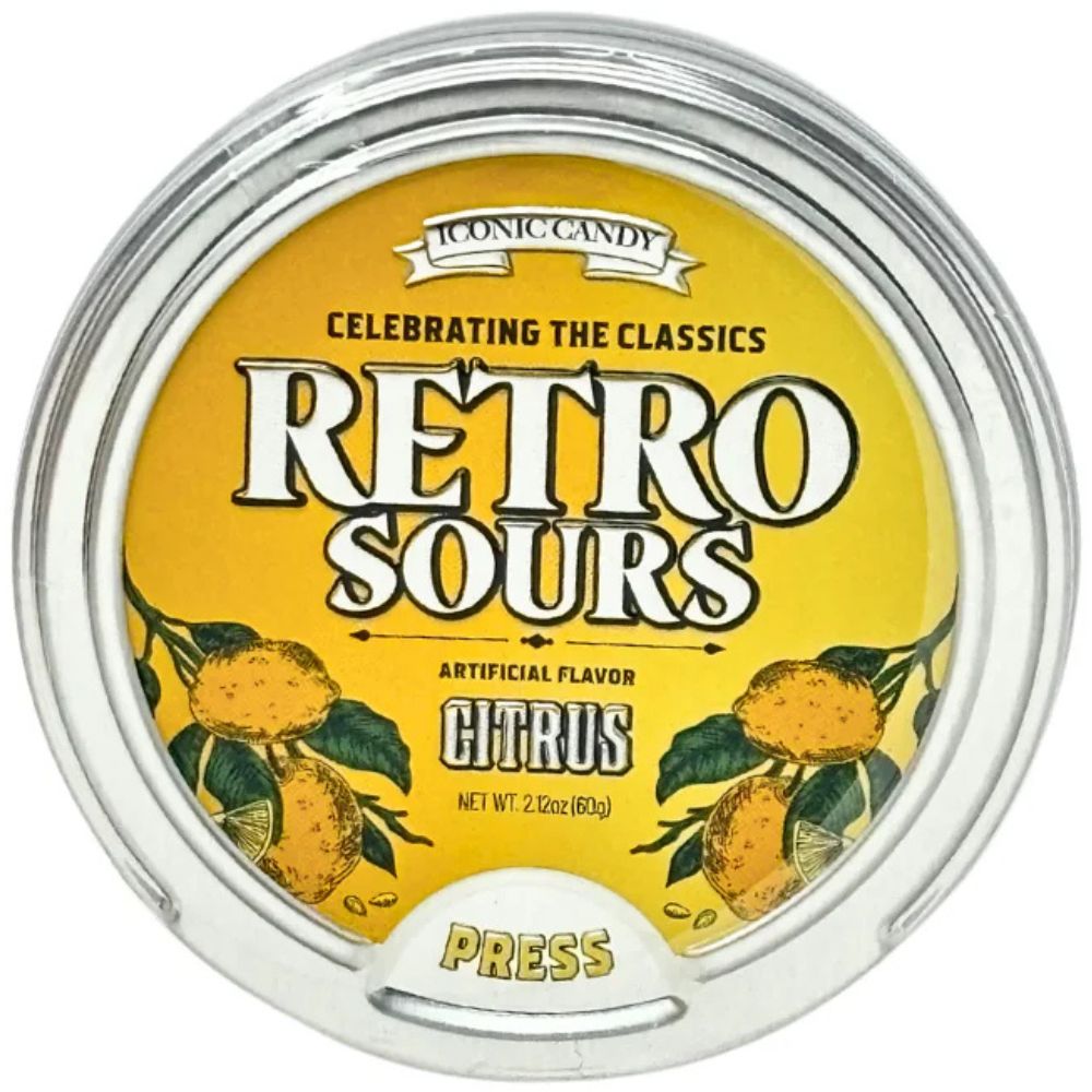 Iconic Retro Sours Citrus - RetroFestive.ca