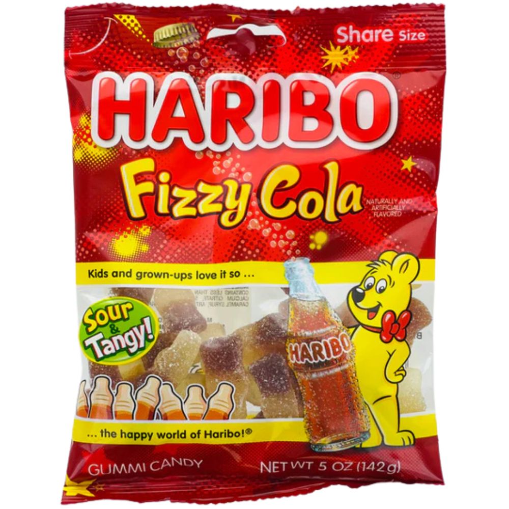 Fizzy Cola Gummies by Haribo - RetroFestive.ca