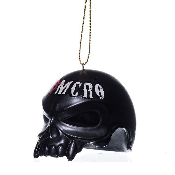 Sons of Anarchy SAMCRO Helmet & Skull Ornaments - RetroFestive.ca