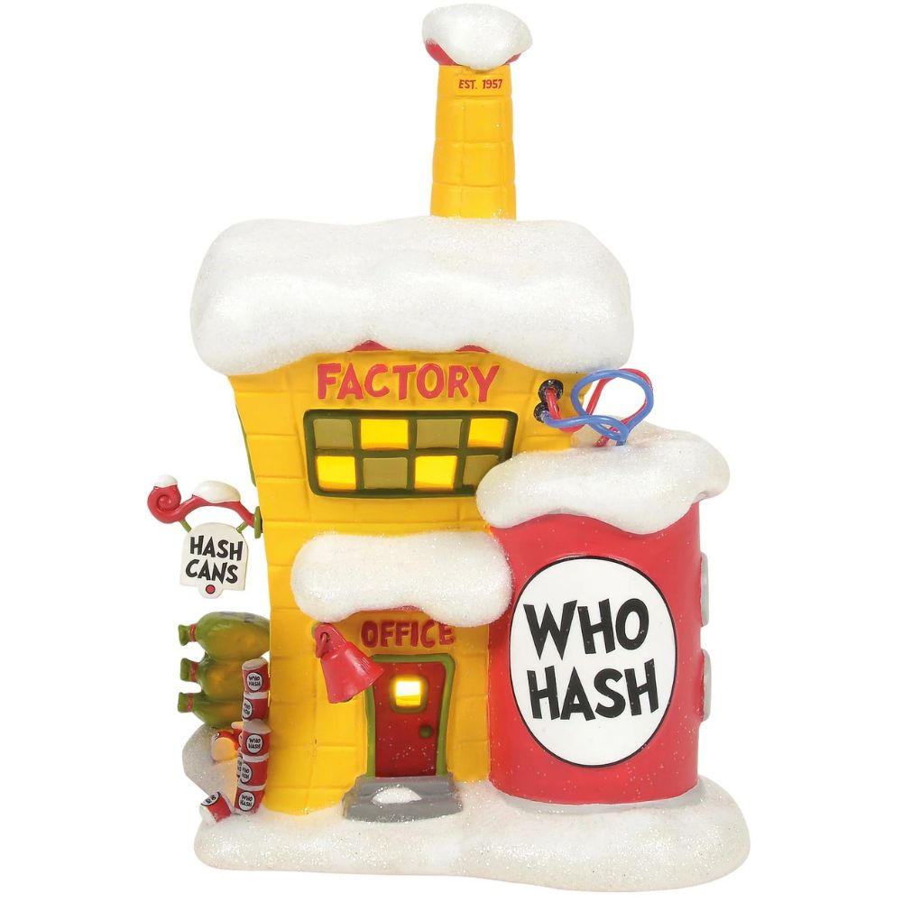 Who Hash Factory - Grinch Village by Department 56 - New for '25 ...