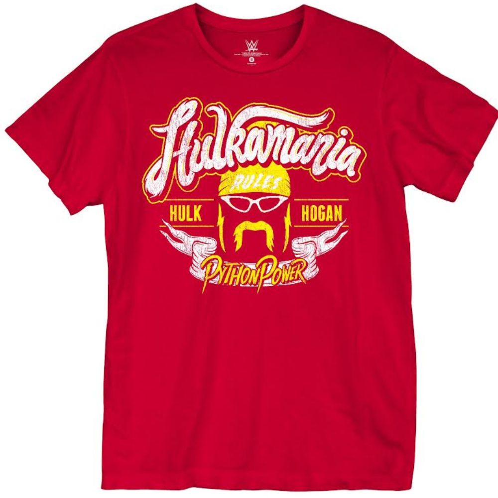 Hulkamania Python Power T-Shirt - RetroFestive.ca